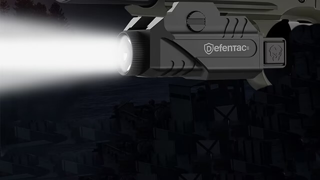 Watch DEFENTAC 600lm Pistol Light with Strobe Function for Guns on ...