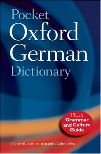 Amazon.com: Pocket Oxford German Dictionary: 9780199547487: Oxford ...
