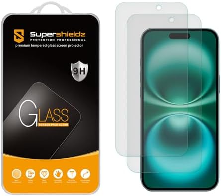 Amazon.com: Mothca 2 Pack Matte Glass Screen Protector for iPhone 16 [6 ...