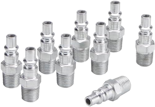 Amazon.com: Milton 727 NPT M Style 1/4 Male Air Line End Plug (MIL727 ...