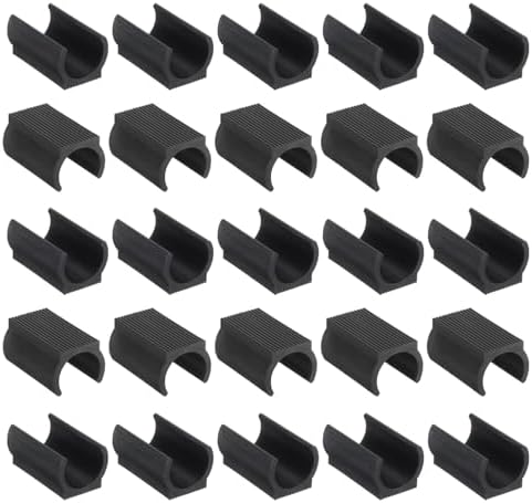 uxcell 25Pack Rectangle Shaped Non-Slip Chair Legs Tips, Fitting 22mm ...