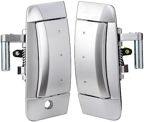 Amazon.com: Lcyolada 1 Pair Exterior Door Handle Kit Compatible with ...
