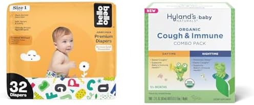 Amazon.com: Hello Bello Premium Baby Diapers Size 1, 32 Count of ...