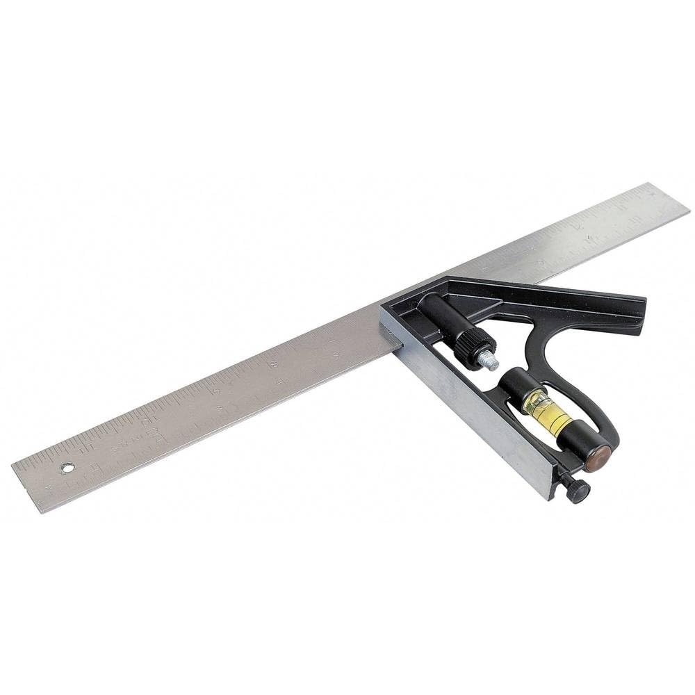 Stanley Metal Combination Square 12" / 305mm : Amazon.fr: Bricolage