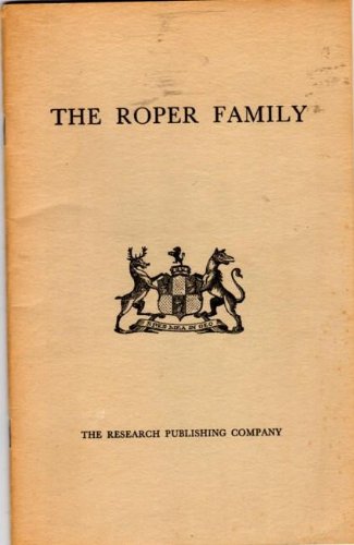 The Roper Family: N/A: Amazon.com: Books