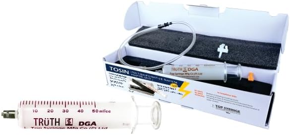 Amazon.com: Truth Dissolved Gas Analysis, 50ml DGA Glass Syringe Kit ...