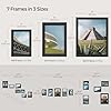Amazon.com - SONGMICS Picture Frames with 10 Mats, Set of 7 Collage ...