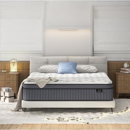 Amazon.com: Queen Size Mattress, Upgrade Strengthen, 14 Inch Firm ...