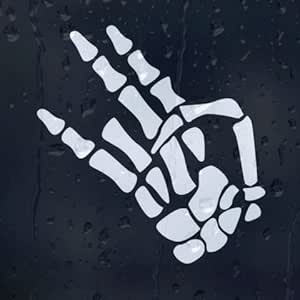 Amazon.com - Shocker Skeleton Hand Vinyl Decal (External Fitting)
