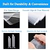 Amazon.com: 20-Pack 4" x 30" Long Plastic Sleeves Poly Bags, 2 Mil ...