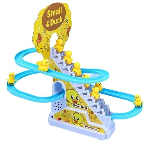BRAVIA Ducks Slide Toys for Kids - Cartoon Duck Adventure Game Set ...