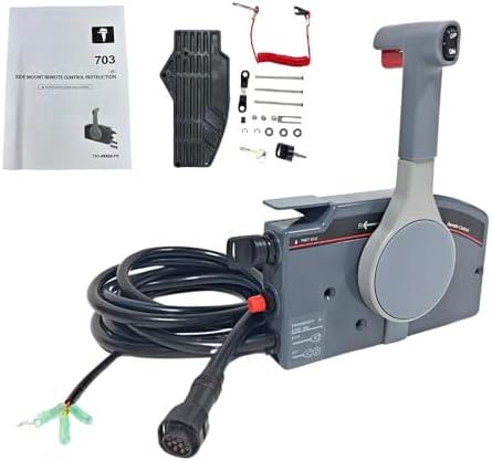 Amazon.com: Boatcon Left Hand 703 Remote control box Side Mount 10pin ...