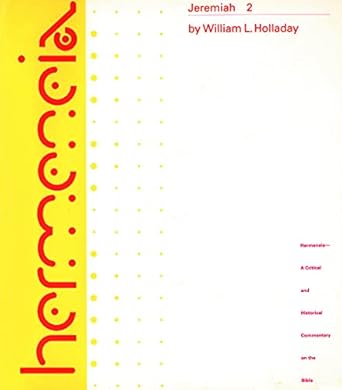 Jeremiah 2: A Commentary on the Book of the Prophet Jeremiah, Chapters ...