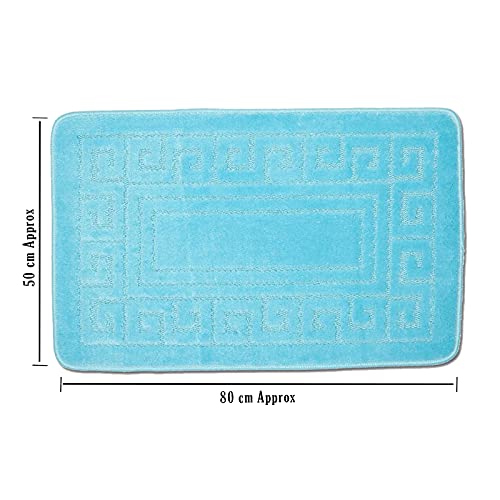 EDS – Anti-slip badmat in Griekse stijl – Set van 2 badmatten ...