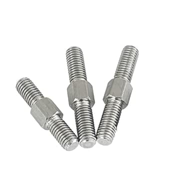 Left and Right Thread, M4 M5 Double End Thread Rod Stud, L 30 100 Mm ...