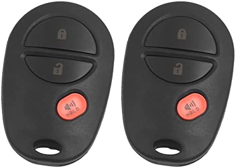 Amazon.com: uxcell 2pcs Replacement 3 Button Keyless Entry Remote Key ...