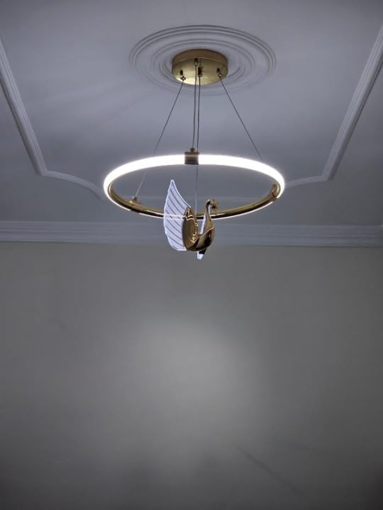 Buy Virya Crystal Duck Pendant Light Creative Gold Metal Chandelier ...