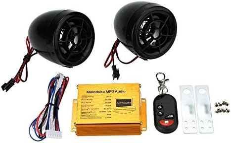 Autovea 10 watts Multi-Function Motorcycle LED Audio Radio Bike Sound ...