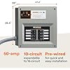 Generac 9854 HomeLink 50-Amp Commutateur de transfert manuel pré-câblé ...
