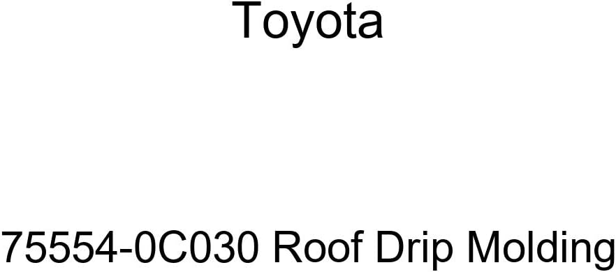 Genuine Toyota 75554-0C030 Roof Drip Molding, Convertible Hardtops ...