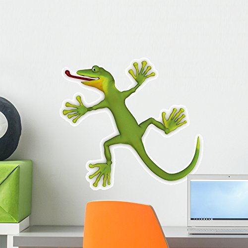 Funny Gecko Wall Decals - Bring Humor into a Space