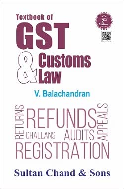 Buy Textbook of GST and Customs Law Book Online at Low Prices in India ...