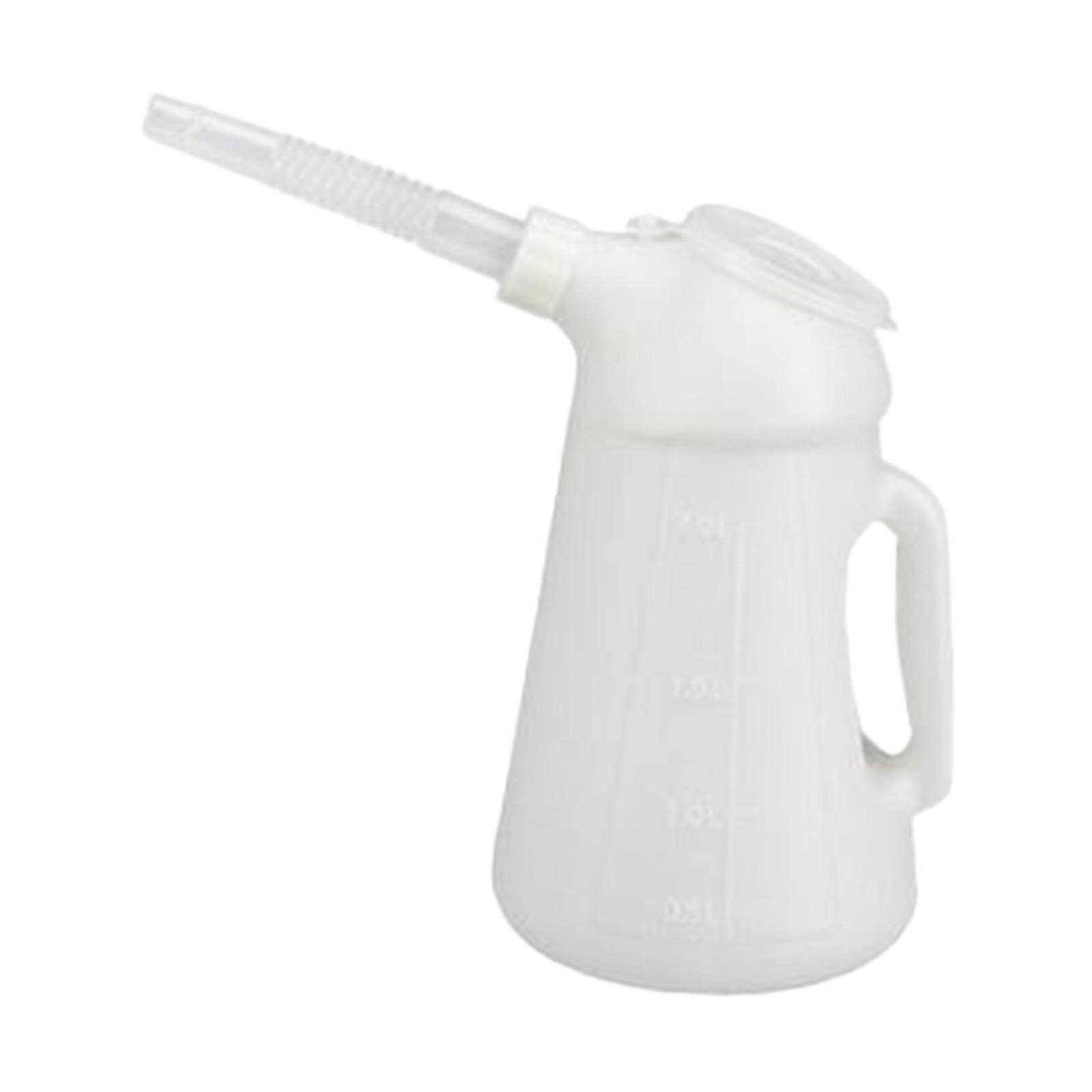 Amazon.com: Oil Jug with Spout,with Lid Leakageproof Oil Measuring Jug ...