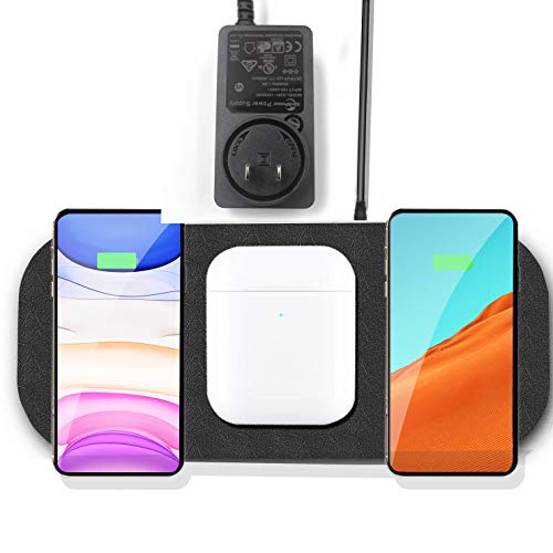 Top Ten Best Triple Wireless Charging Pads To Buy In 2022 - Tenz Choices