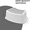 Sterun Plastic Child Step Stool with Anti-Slip Top, Non-Slip Toilet ...