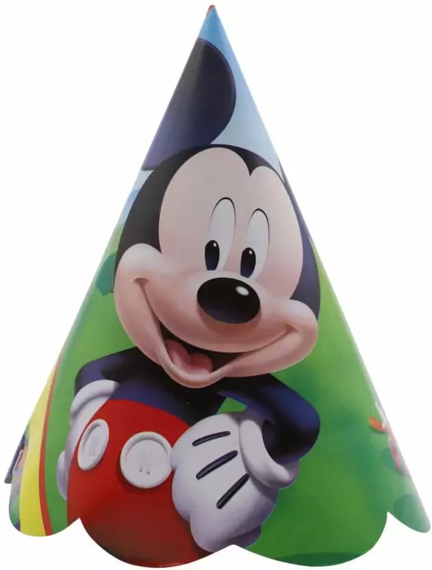 HiPPITY HOP Mickey Mouse Paper Hats For Kids Theme Birthday Party ...