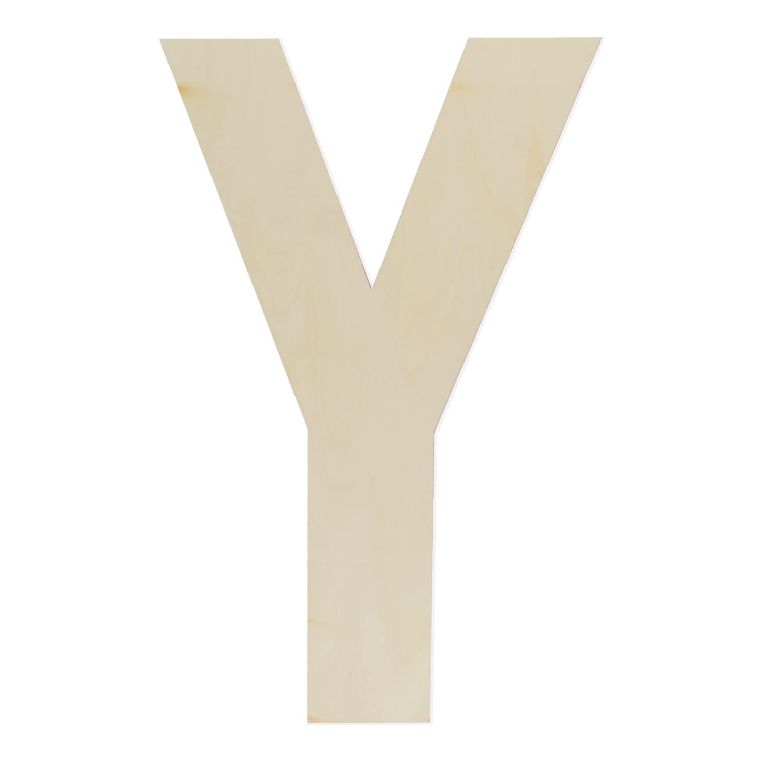 Snapklik.com : Wooden Letters 12 Inch, Big Wooden Letter Y Shapes ...