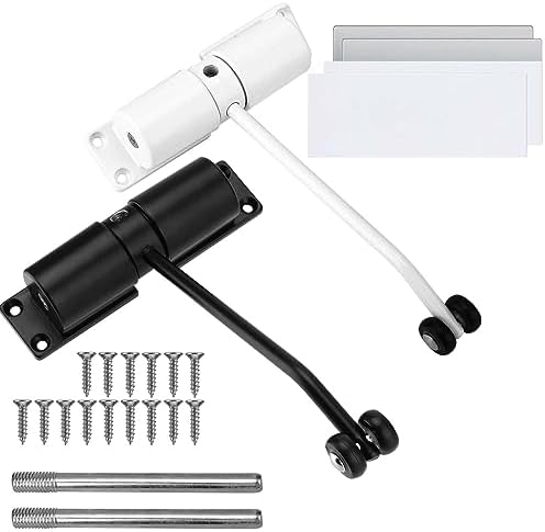 HEIHAK 2 Pack Automatic Spring Door Closer, Self-Closing Door Closer ...