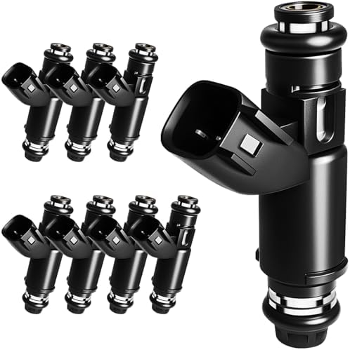 Amazon.com: SeyPon 12580426 5.3L FLEX Fuel Injectors Fit For Chevy ...