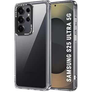 TheGiftKart Hybrid Shockproof Back Cover Case for Samsung Galaxy S25 Ultra 5G | Stylish Camera ...