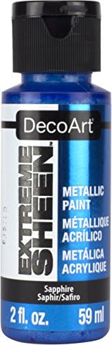 Amazon.com: DecoArt DPM17-30 Sapphire Extreme Sheen Acrylic Paint, 2 oz ...