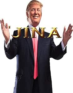 Amazon.com: Trump-Jina Vinyl Decal Bumper Wall Laptop Window Sticker 5" : Automotive