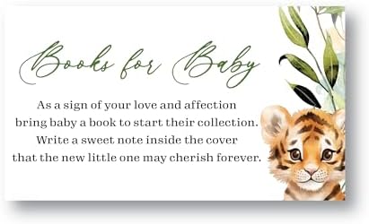 Amazon.com : Moonrise Papery Set of 50 Jungle Theme Books for Baby ...