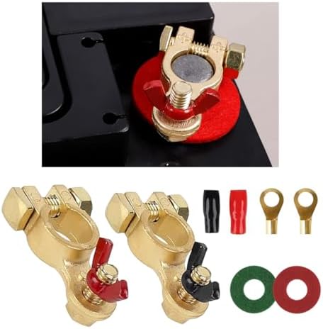 Amazon.com: Car Battery Terminal Connector, Auto Battery Cable Top Post ...