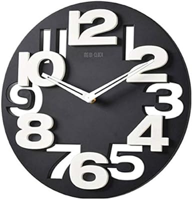 Amazon.com: MEIDI CLOCK Modern Design Mickey Mouse Big Digit 3D Wall ...