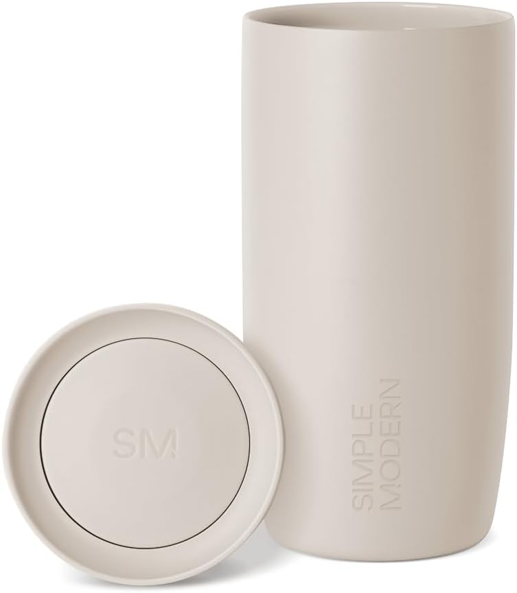 Amazon.com: Simple Modern Travel Coffee Mug Tumbler with 360° Lid ...