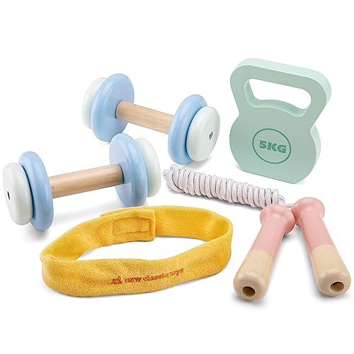 New Classic Toys Wooden fitness set – BigaMart