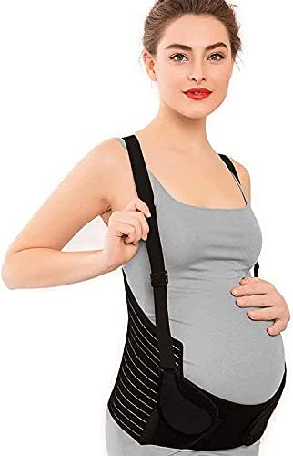 Ostin Maternity Belly Band for Pregnant Women, Adjustable Maternity Belt, Waist/Back/Abdomen And ...