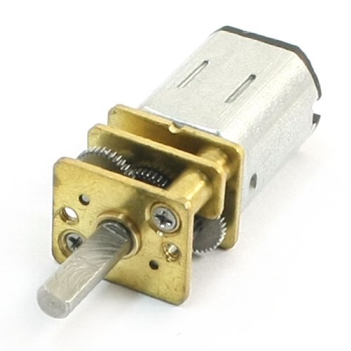 50RPM 12GA N20 6V 3mm Shaft Mini DC Geared Box Motor for Smart Car ...
