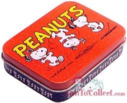 Amazon.com : Peanuts Snoopy Keepsake Mini Tin : Toys And Games : Baby