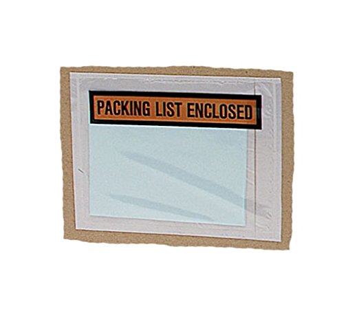 MACO - Packing List Enclosed - Poly Envelopes, 4-1/2 x 5-1/2 Inches ...