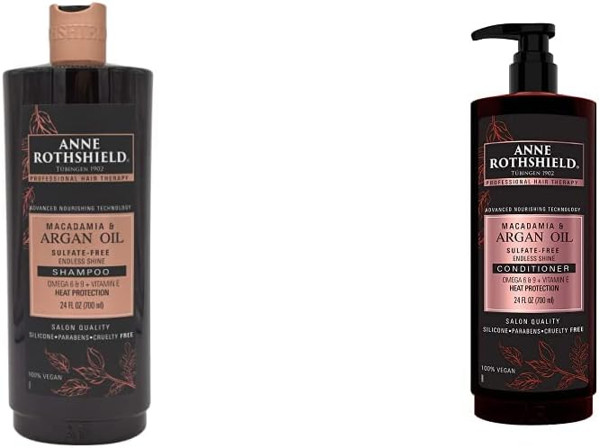 Anne Rothshield Shampoo Macadamia and Argan Oil 700Ml + Acondicionador ...