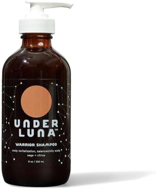 Amazon.com : Under Luna Warrior Shampoo for Balanced to Oily Scalp 8 Oz ...