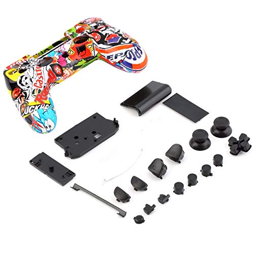 Amazon.com: Skeleton Gamepad Controller Housing Shell W/Buttons Kit for ...