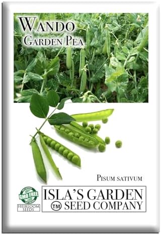 Amazon.com : Wando Garden Pea Seeds (Pisum sativum) – 50+ Heirloom Non ...