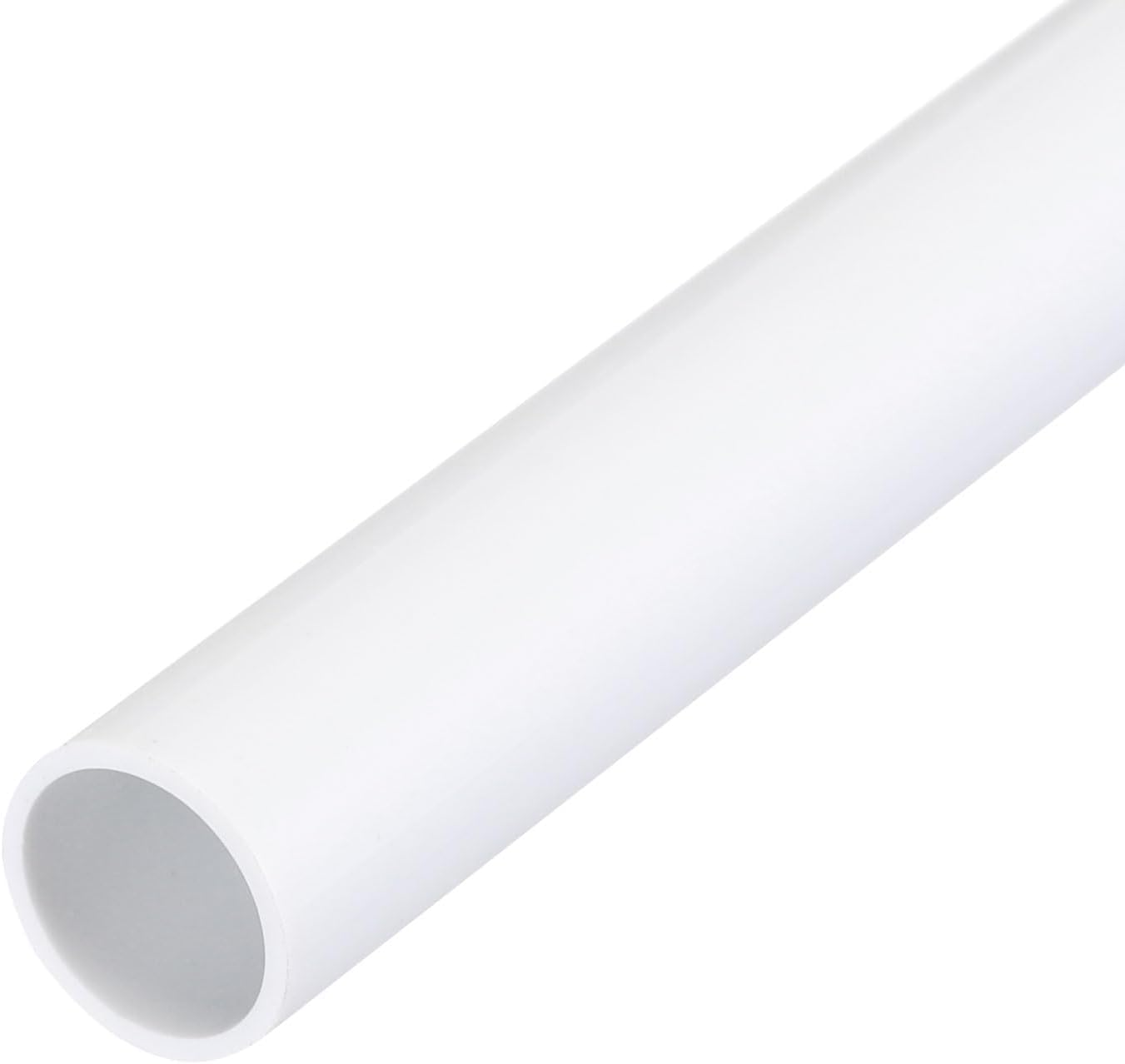 MECCANIXITY 1/2 Inch PVC Rigid Tube Round Pipe Hardware Tubing 10mm ID ...